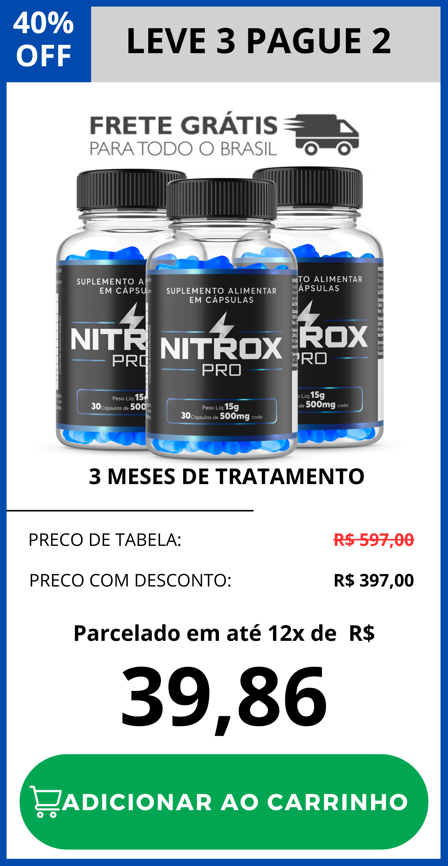 NITROX PRO – OFICIAL – NITROX PRO é o único produto 100% natural, seguro e eficaz que pode ...